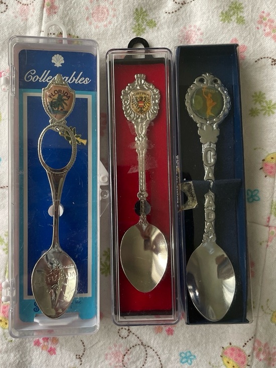 Other | Silver Vintage Collectible Spoons Souvenir | Poshmark